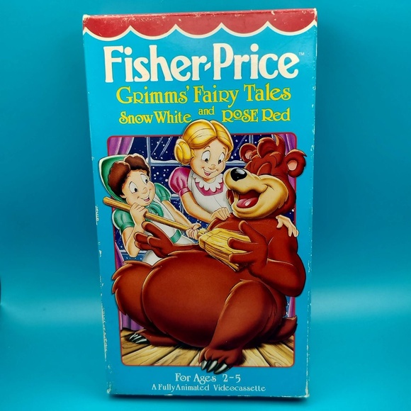 Media | Fisherprice Grimms Fairy Tales Snow White And Rose Red Vhs 198s ...